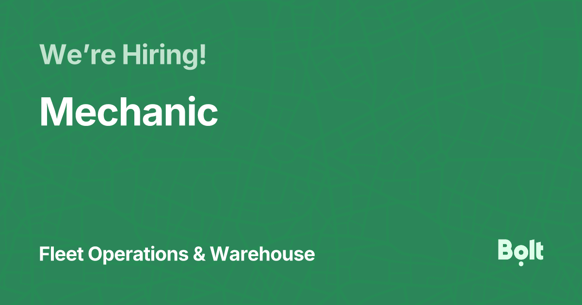 Mechanic | Bolt Careers
