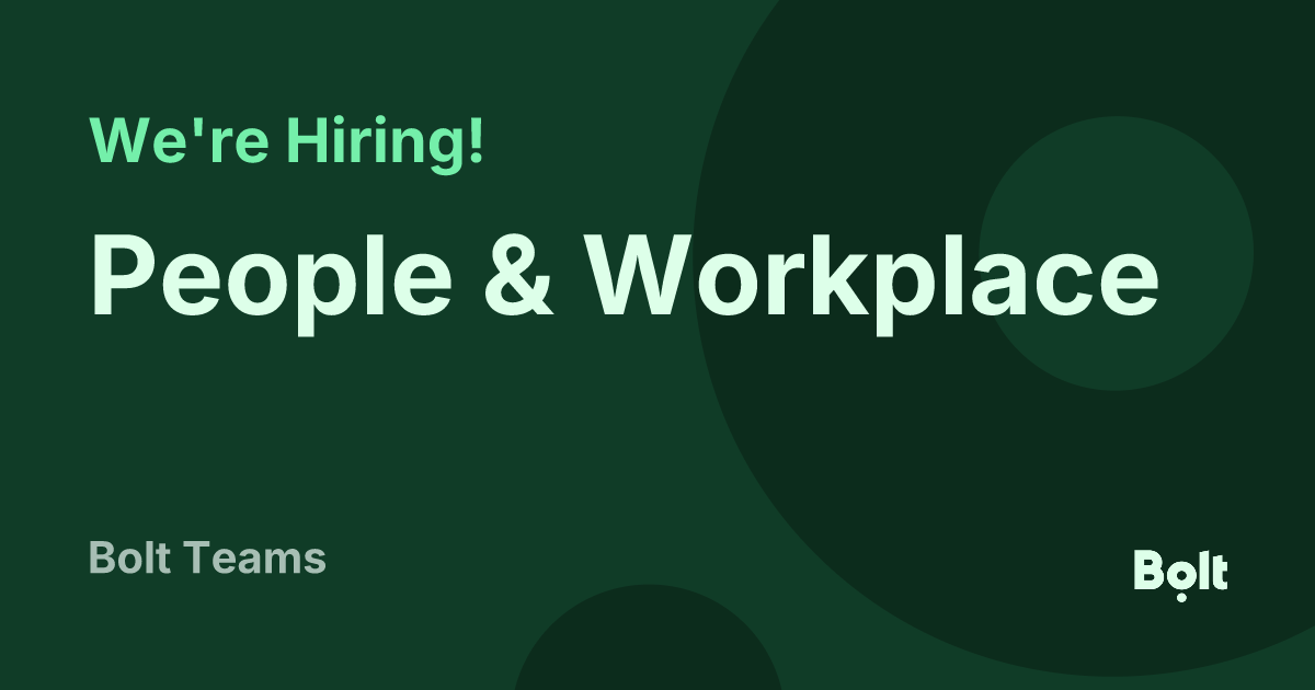 People and Culture team | Bolt Careers